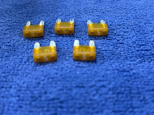 NEW - BUSSMANN BK/ATM-5 FUSE, 5A, 32V, FAST ACTING (LOTS OF 5) (ENG-06 ...