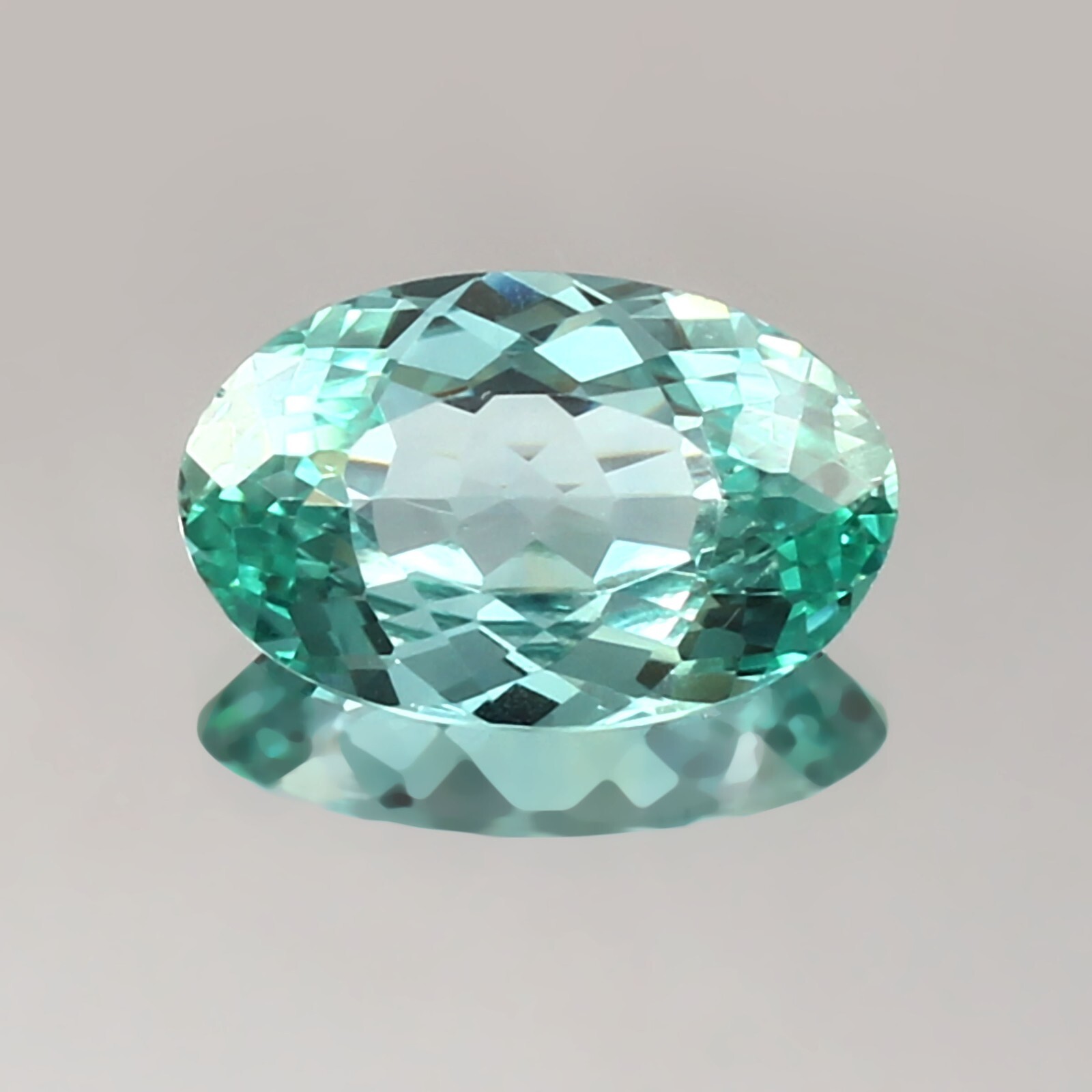 Natural Ceylon Blue-Green Color Parti Sapphire Oval Cut Loose Gemstone ...