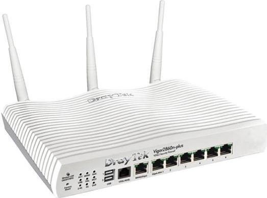 DrayTek Vigor 2860N Plus 600 Mbps Gigabit Wireless N Router (V2860NPLUS ...