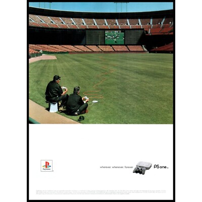 2002 Sony Playstation One PSone Video Game Console Vintage Print Ad ...