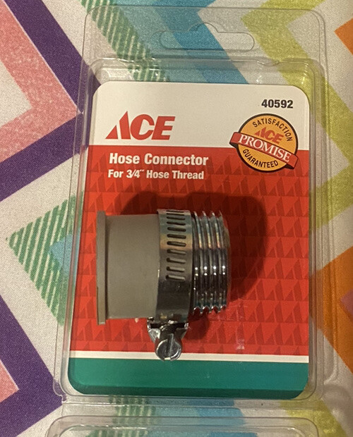 Ace Hose Connector for 3/4" Hose Thread, 40592 | eBay