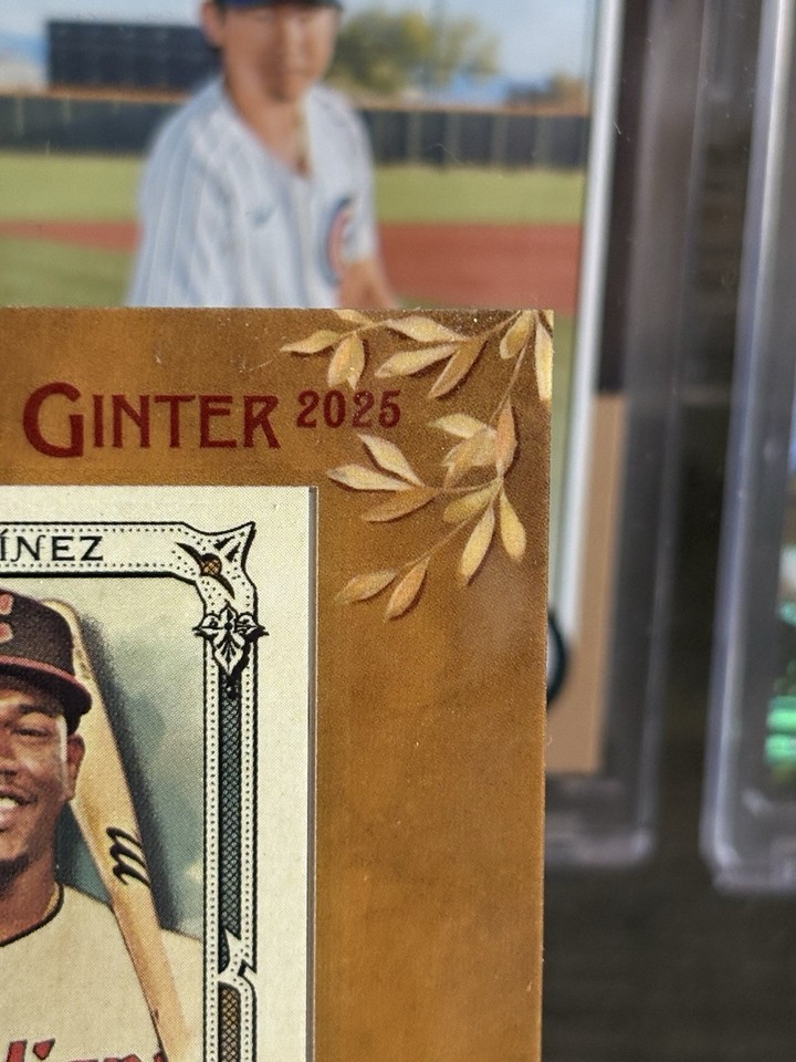 2025 Topps Allen And Ginter Angel Martinez Gold Framed Auto RC MA-AMA ...