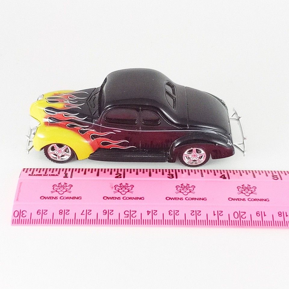 Hot Rod Underground 1940 Ford Coupe Black 1:43 Diecast 2005 Toy Zone NO ...