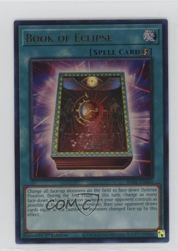 Book of Eclipse 1st Ed. Ultra Rare YuGiOh 25th Anniversary Rarity ...