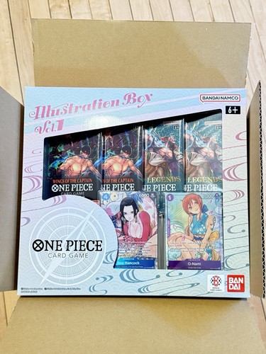 CASE - One Piece Illustration Box Vol. 1 - 6 Boxes, Boa Hancock & O ...