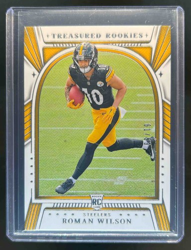 2024 National Treasures Roman Wilson Treasured Rookies RC #61/99 ...