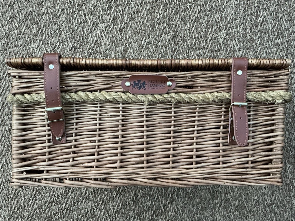 Regency Hampers Cotswold Luxury Wicker Picnic Basket | eBay UK