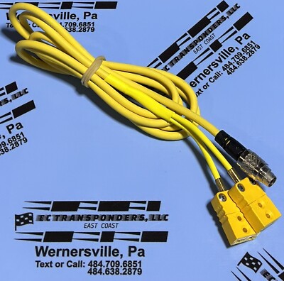 AIM MYCHRON YELLOW / YELLOW K TYPE PATCH CABLE - BRAND NEW | eBay