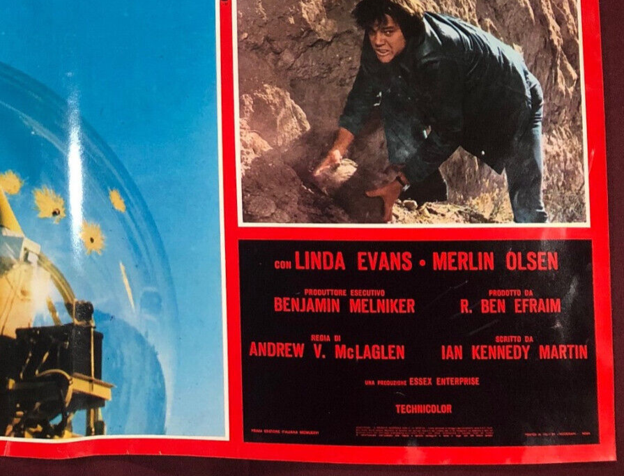 MITCHELL MOVIE POSTER ITALIAN 1975 JOE DON BAKER | eBay