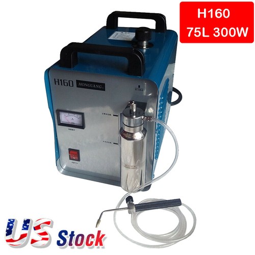 H160 75L 300W Oxygen Hydrogen HHO Gas Flame Generator Torch Acrylic ...