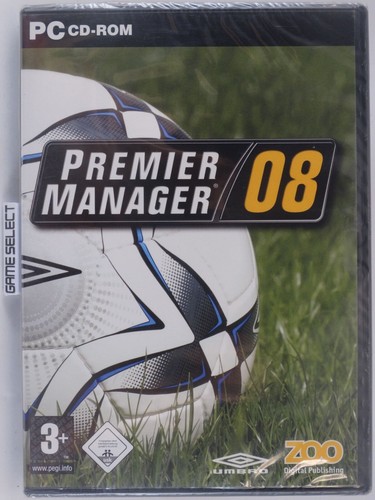 Premier Manager 08 2008 Football PC Ordinateur Original - Neuf Scellé ...