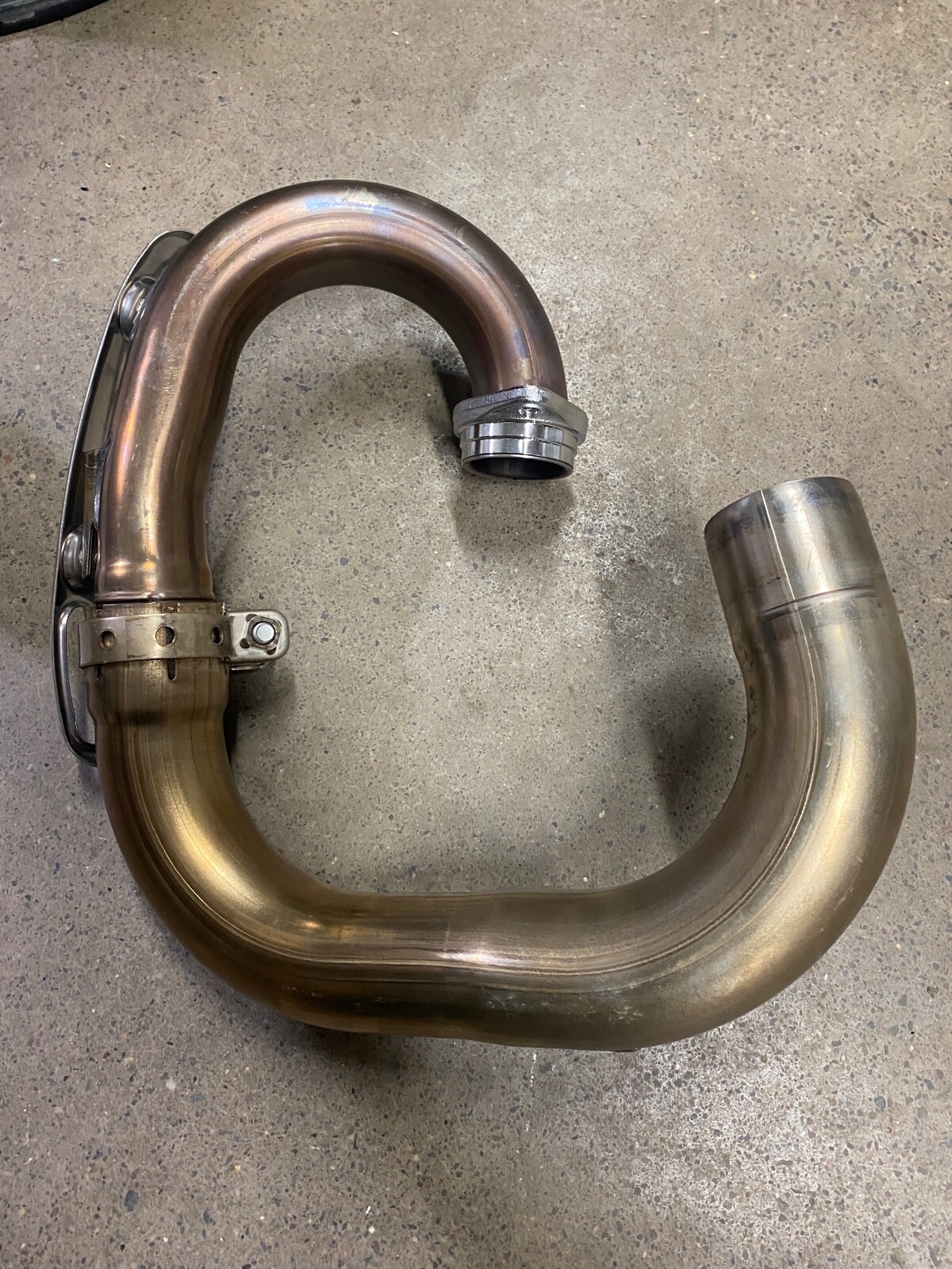 OEM Yamaha Exhaust Header Head Mid Pipe 20-22 YZ450F YZ450FX WR450F ...