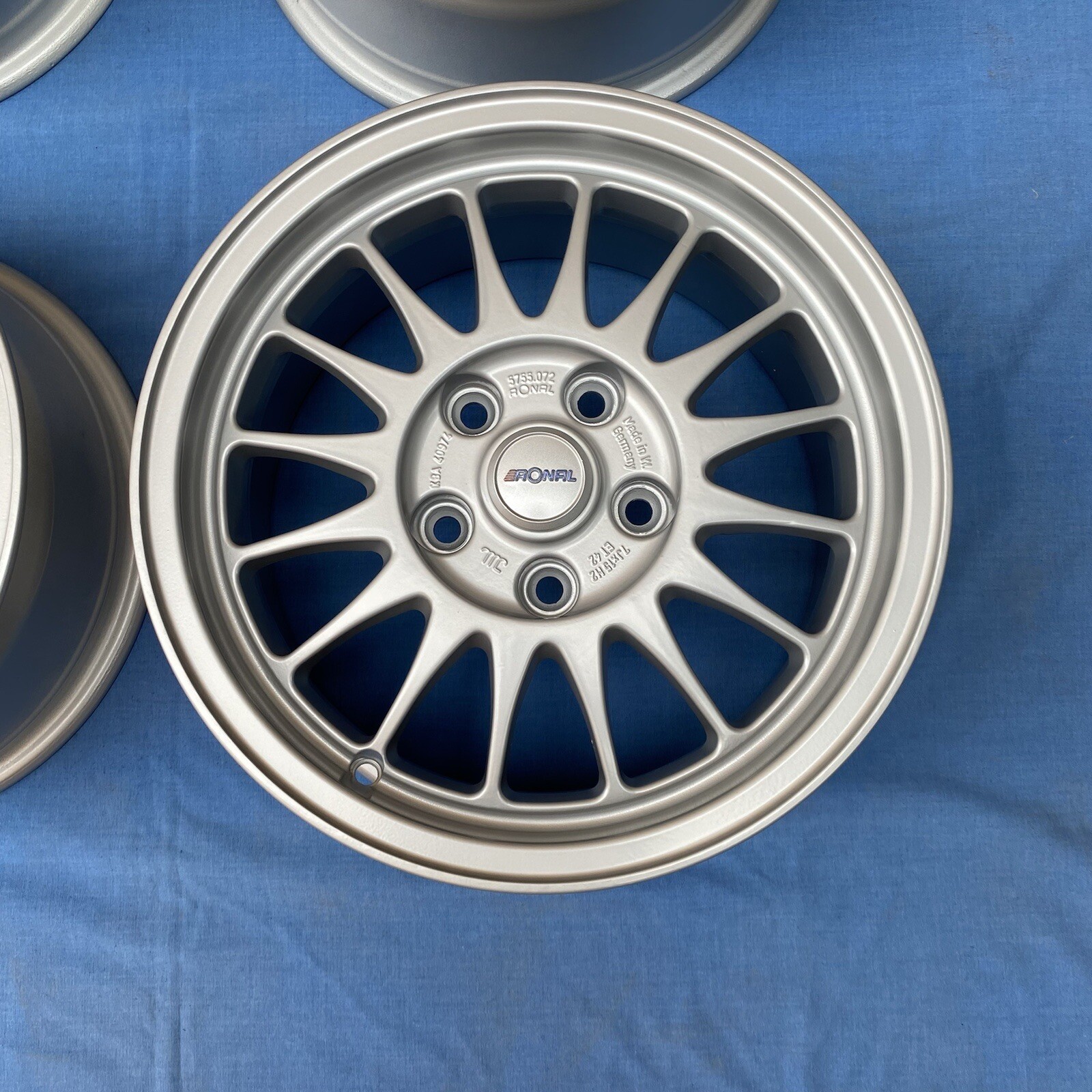 15" Audi Quattro Type 81/85 Urquattro Turbo Ronal R8 Wheels Rims | 7 ...