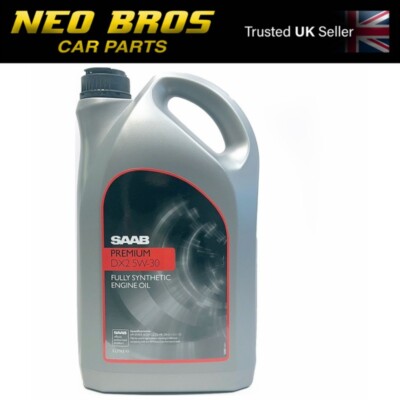 Genuine Saab 5W30 GM Vauxhall BMW VW Fully Synthetic Engine Motor Oil ...