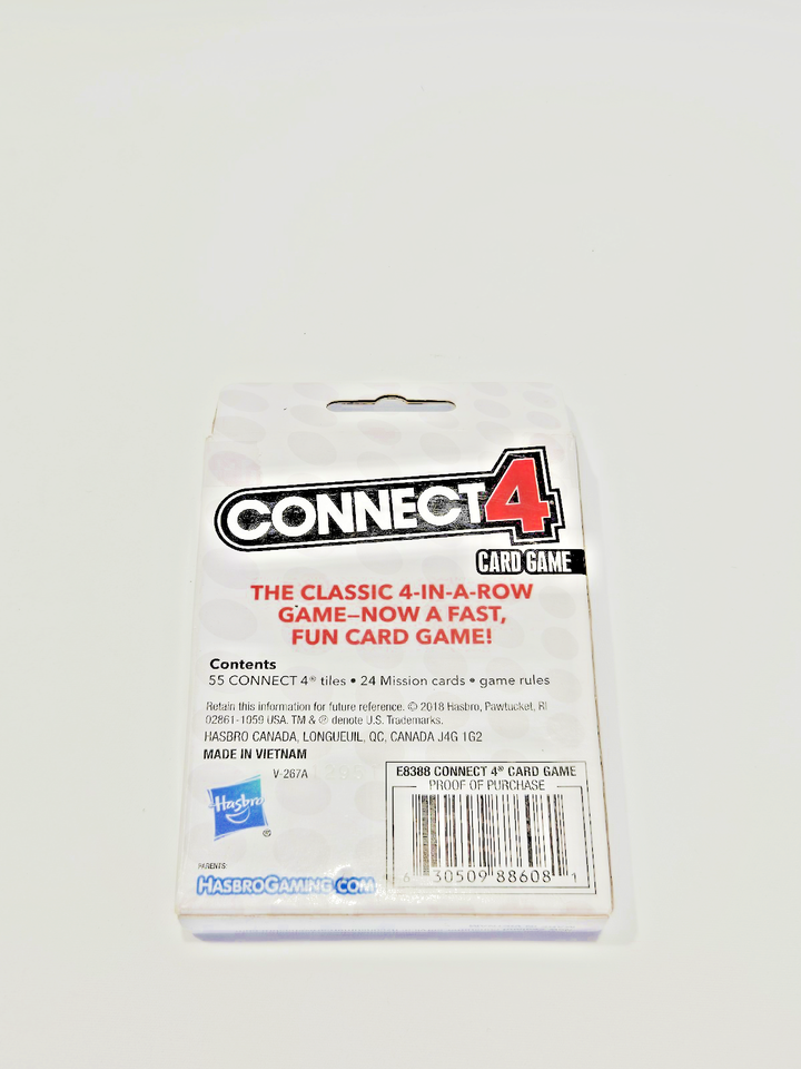 Connect 4 Card Game by Hasbro Gaming – Fast Family Fun 2-4 Players Ages ...