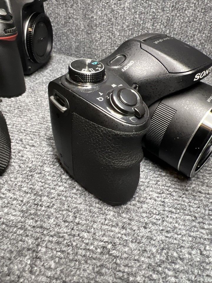 Nikon D80 & Sony Cyber-Shot DSC-H300 Lot Of 2- Read Description | eBay