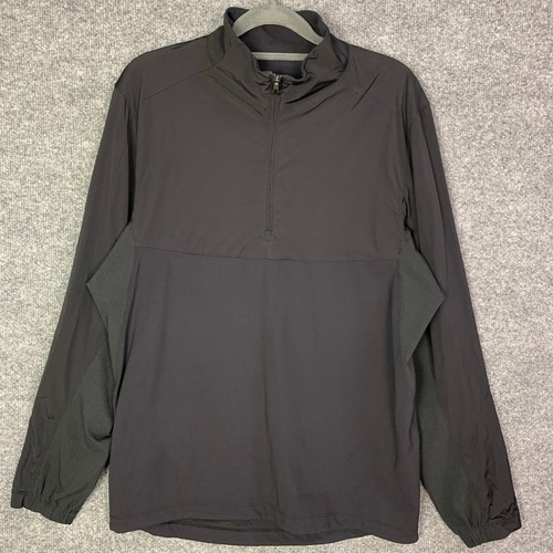 Lululemon Men's Black Pullover Jacket lightweight 1/4 Zip Size Small | eBay