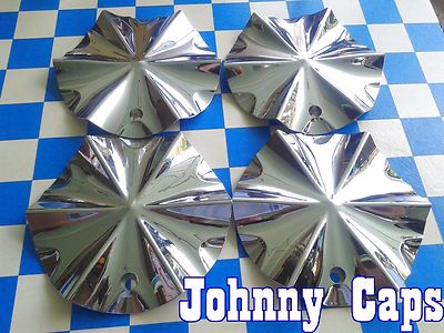 UNKNOWN EQUUS Wheels CHROME Center Cap # EQ12 Custom Wheel Center Caps ...