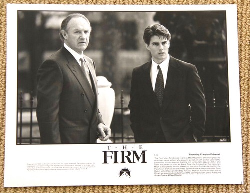 THE FIRM original still TOM CRUISE photo GENE HACKMAN 8x10 rare | eBay