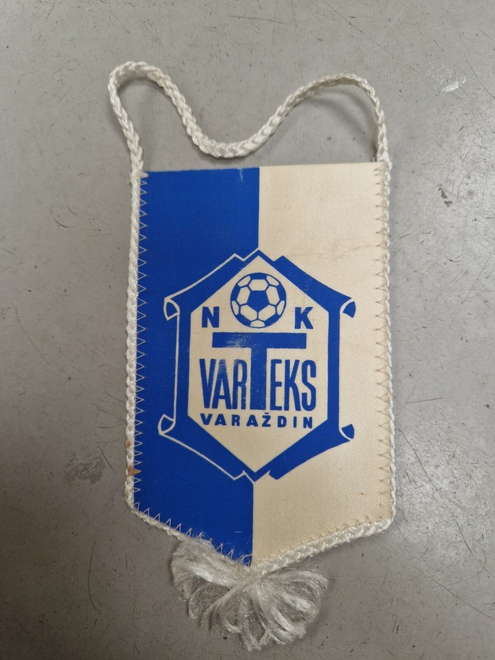 Vintage 15CM NK Varteks Varazdin Croatia Football Emblem Flags Flag | eBay