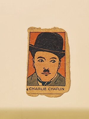 CHARLIE CHAPLIN 1926 W512 STRIP CARD HAND CUT CARD #24 | eBay