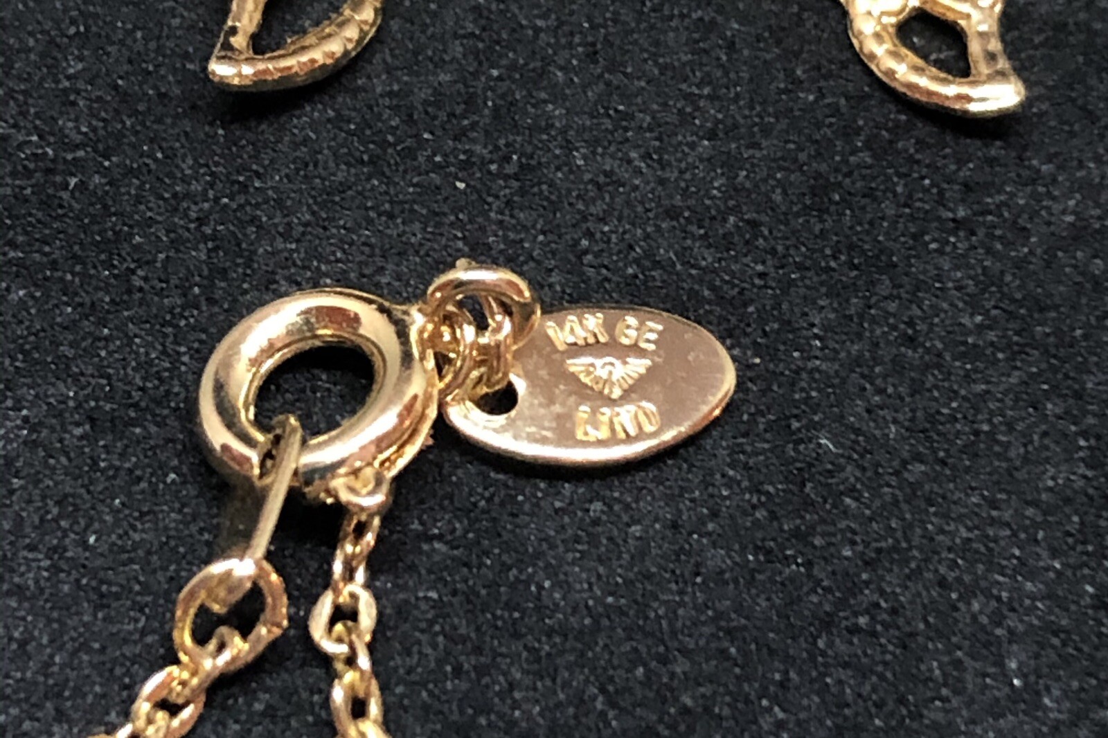 Lind 14kGE Amethyst Butterfly Necklace, Vintage Lind Necklace, Lind ...