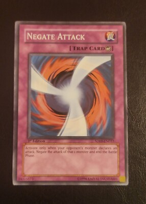 Negate Attack - First Edition - Yugioh Trap Card - Vintage | eBay
