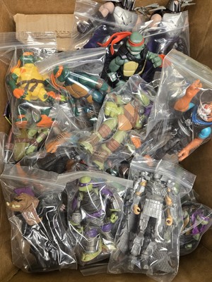 Huge RARE TMNT Lot 100+ Action Figures, WEAPON-Accessories & VEHICLES ...