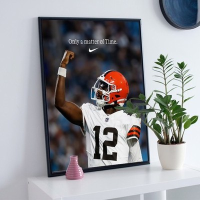 Shedeur Sanders Only A Matter Of Time x Nike Shedeur Sanders Poster | eBay