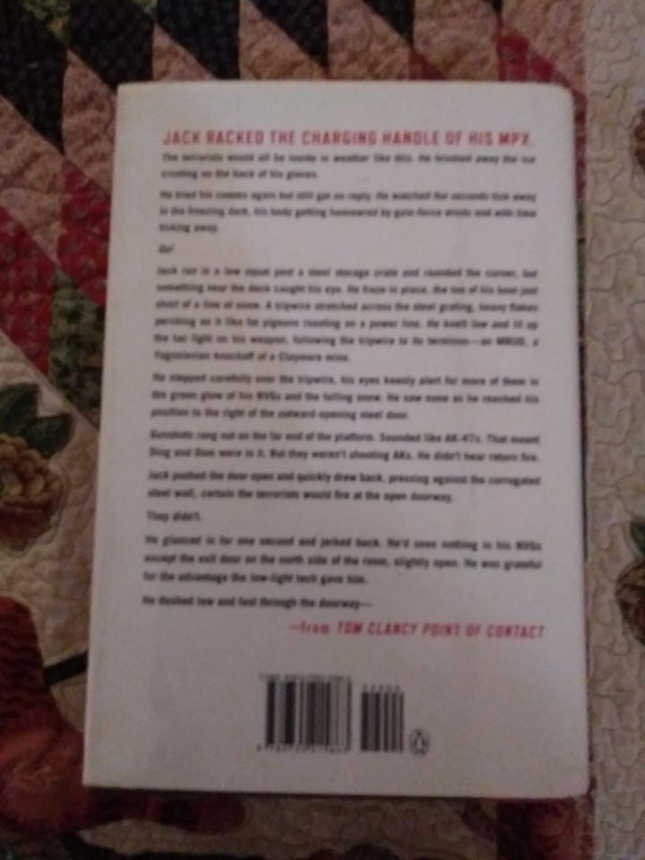 Tom Clancy Point of Contact by Mike Maden (2017, Hardcover) | eBay