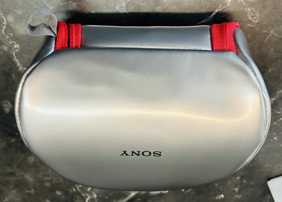 Sony MDR-X10 Foldable Headphones RED Silver Simon Cowell X Edition Open ...