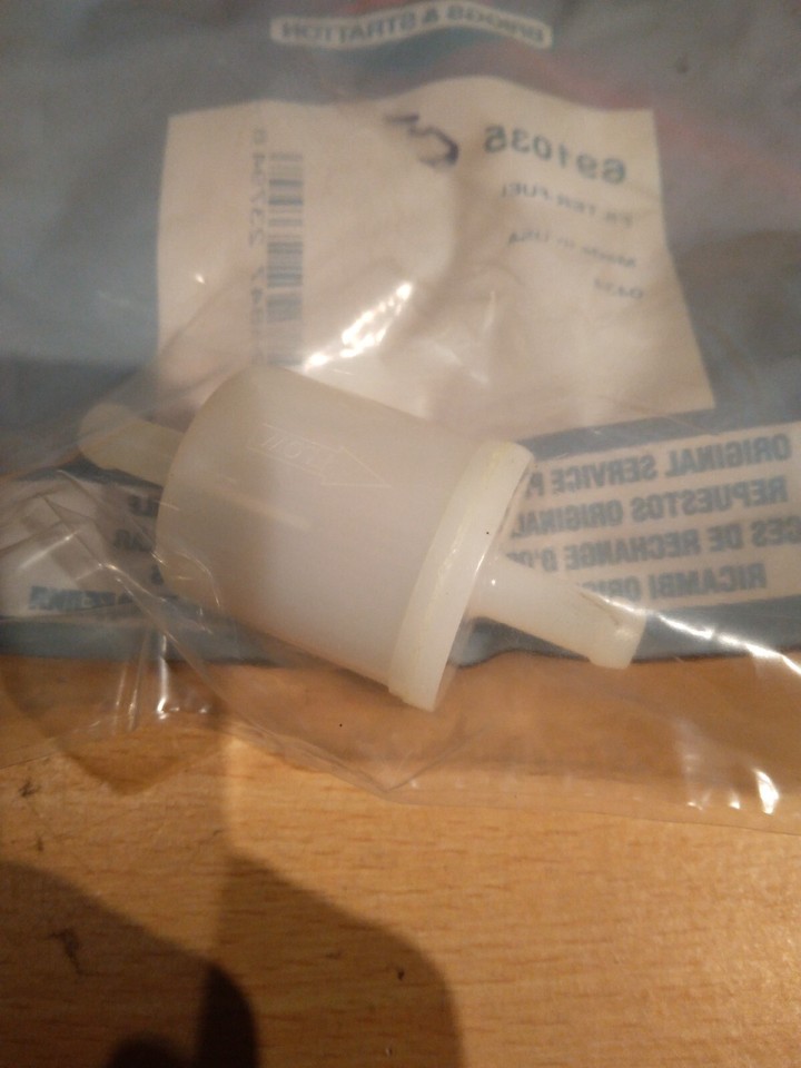 Briggs And Stratton New Fuel Filter Genuine OEM 691035 | eBay