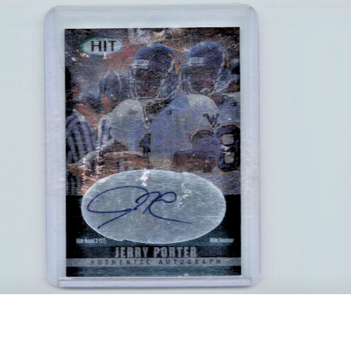 2000 SAGE Hit - Autographs Diamond Die-Cut #A1 Jerry Porter (AU, RC) | eBay