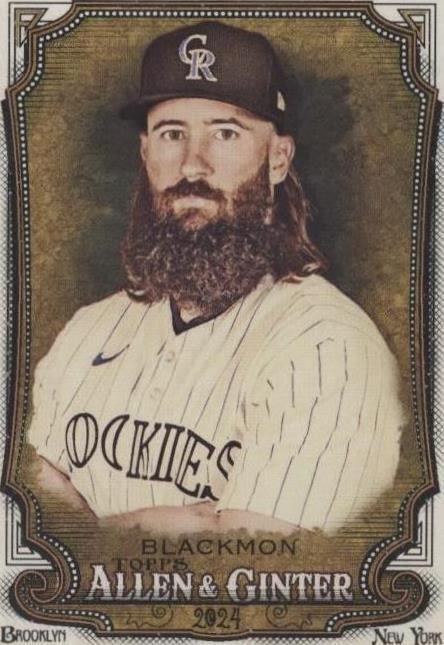 2024 Topps Allen & Ginter - Charlie Blackmon #125 for sale online | eBay