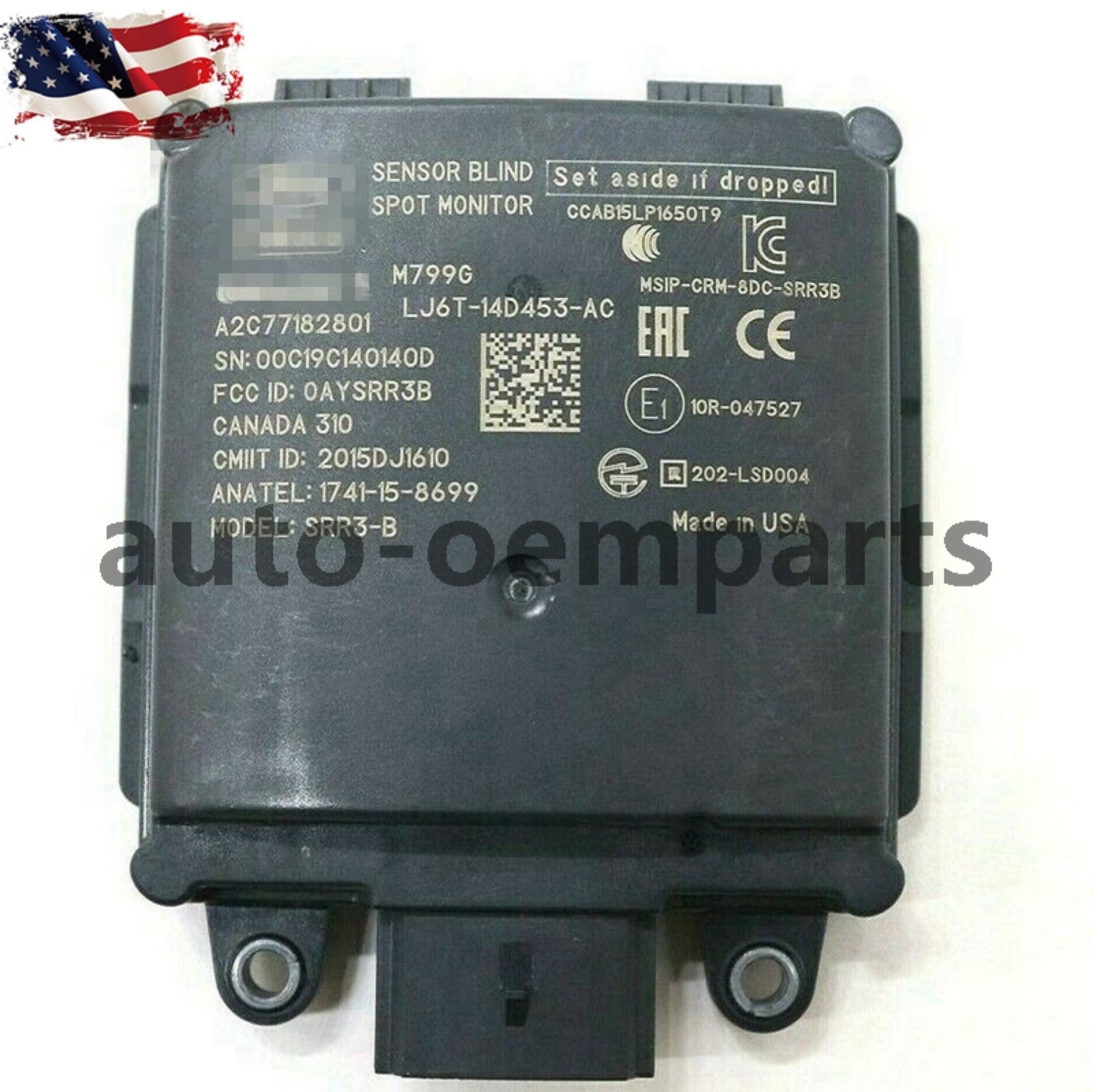 OEM REAR LH RH BLIND SPOT RADAR SENSOR MODULE For 2020 - 2022 FORD ...