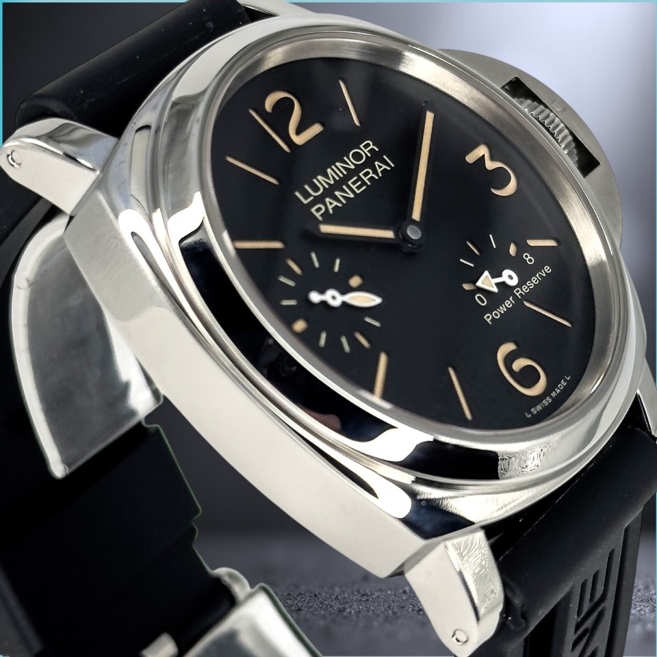 Panerai Luminor Men's Black Watch - PAM00795, Full Set, near Mint, 2 ...