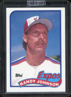 Sharp 1989 Topps Randy Johnson RC #647 NM-MT EXPOS HOF | eBay