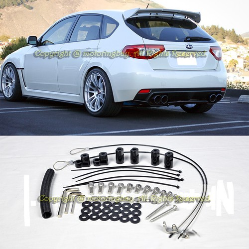 For 08-14 Subaru Impreza STI 11-14 WRX Hatch 3Dr Rear Spoiler Lip Wing ...