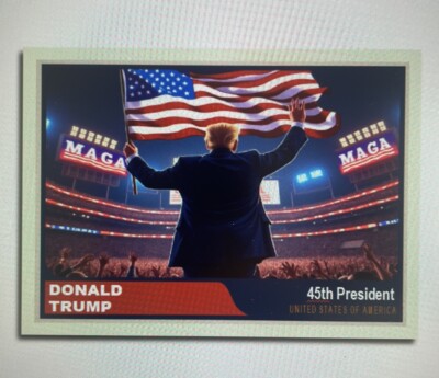 Donald Trump 2024 “Team Trump” Custom ACEO Card MAGA 50% Donated 2 Team ...