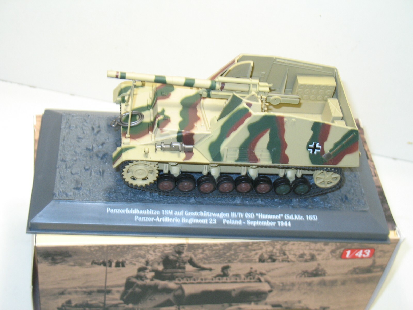 Military Altaya Scale 1:43, Military Tank HUMMEL Poland 44 | eBay