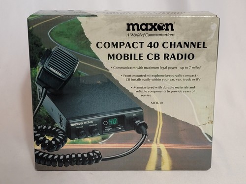 New Maxon Compact 40 Channel Mobile CB Radio MCB-30 | eBay