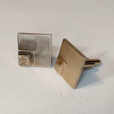 Swank 1950's Cufflinks Gold | eBay