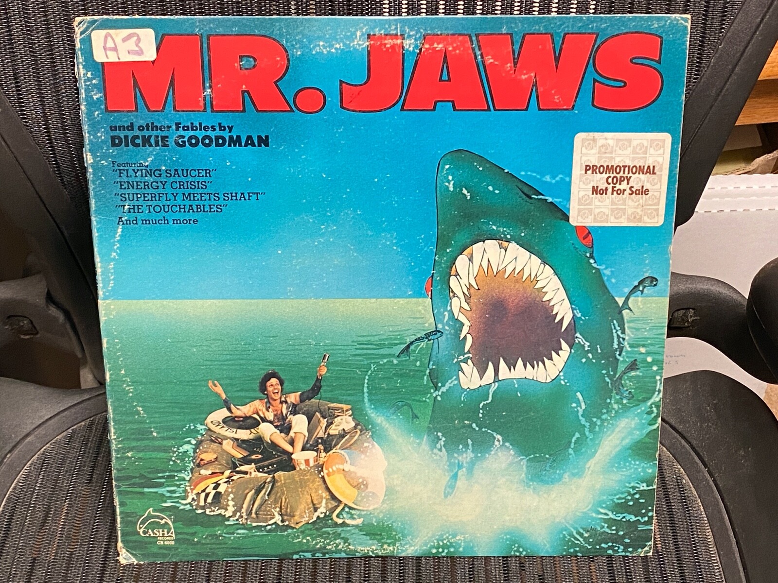 Dickie Goodman Mr. Jaws and Other Fables LP Cash 1975 WLP DJ promo VG+ ...