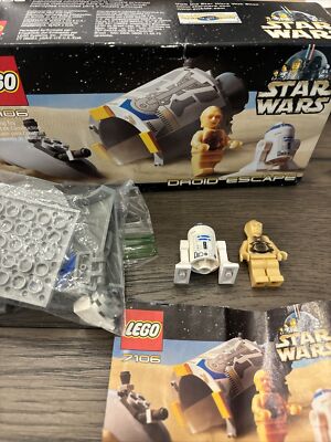 LEGO Star Wars DROID ESCAPE 7106 complete with box and instructions | eBay