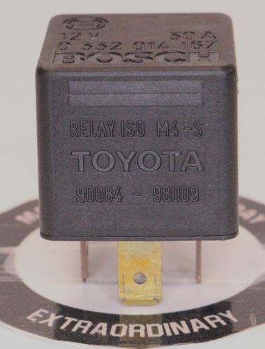 Toyota Bosch Relay ISO M4-S 90084-98009 Tested OEM | eBay