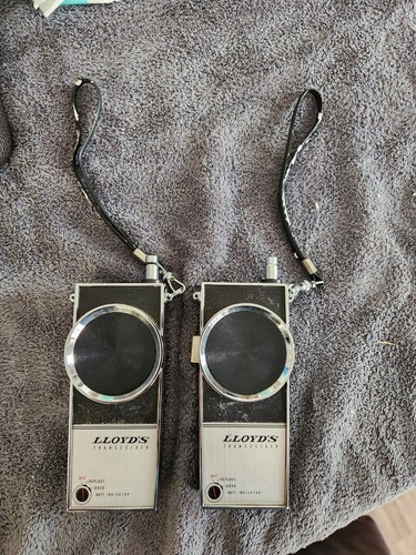 VTG 2 Lloyd’s Transceiver Walkie Talkie’s Model No. WT-901 Japan | eBay