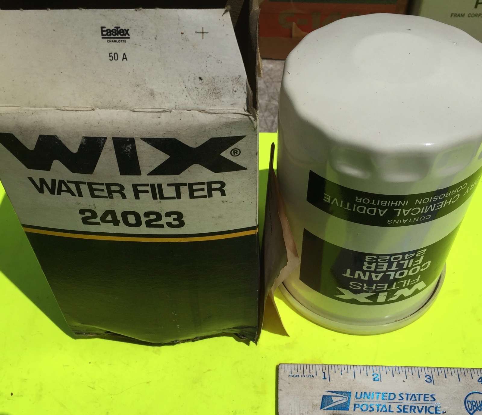 Cooling system fluid filter, Wix, PN 24023. Item: 7129 | eBay