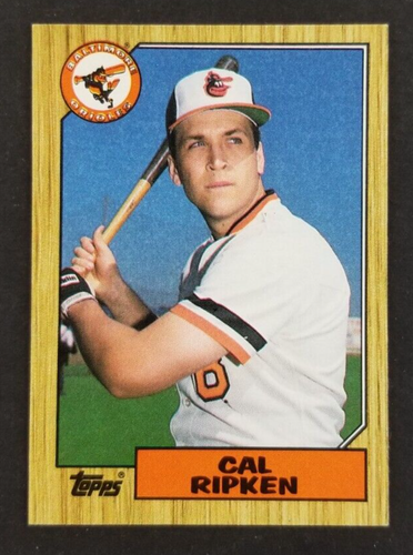 Cal Ripken Jr. 1987 Topps Baseball Card #784 (NM) | eBay