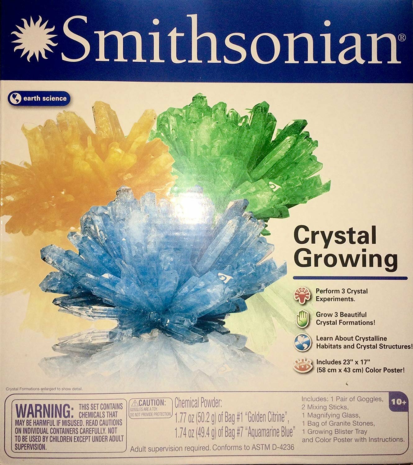 Smithsonian Crystal Growing | eBay