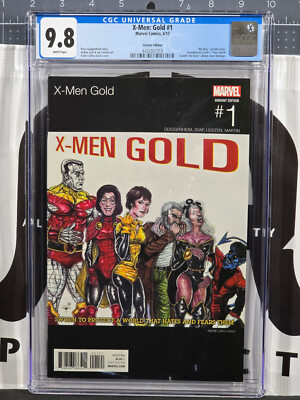 X-Men: Gold #1 CGC 9.8 *Hip Hop Variant*Grand Master Flash*Marvel ...